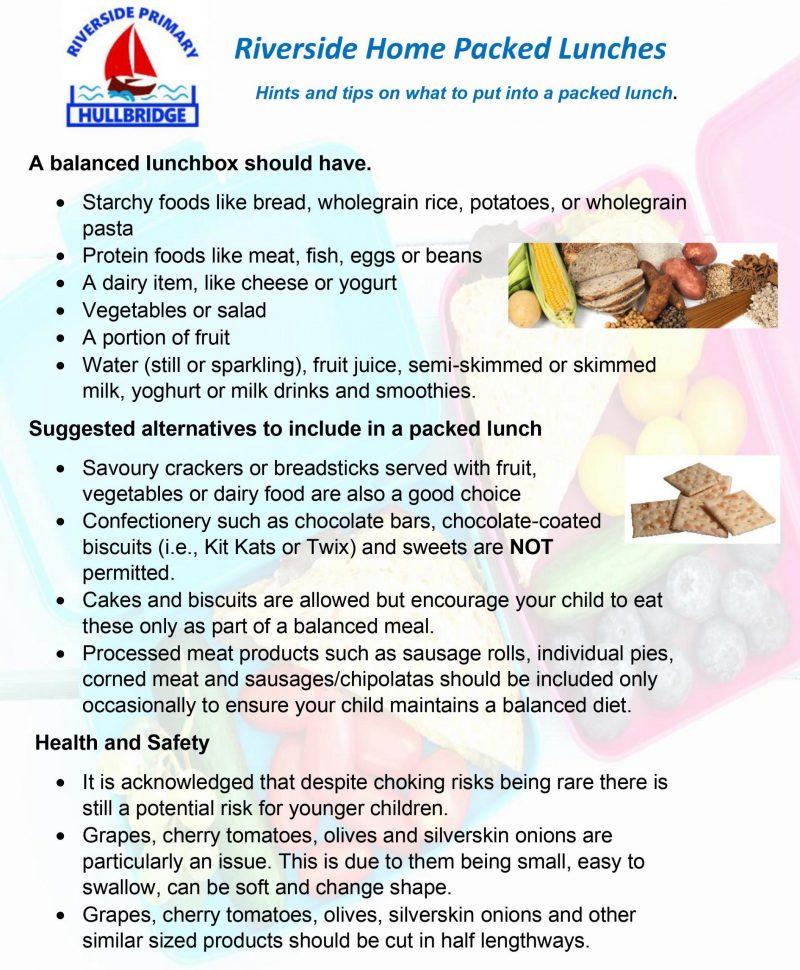 Lunch Menus - Riverside Primary School